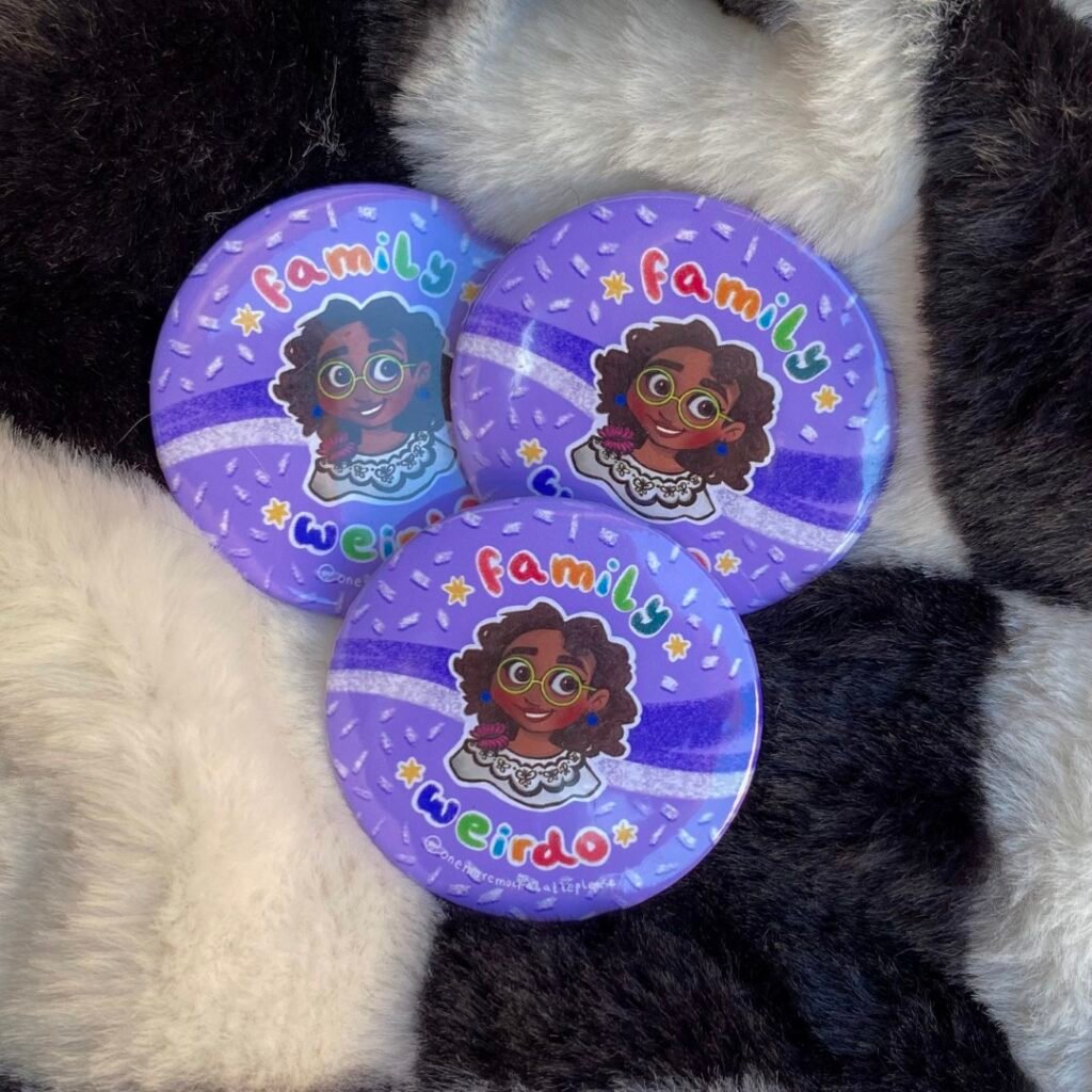 Encanto Family Weirdo Badge - Humera Alvi