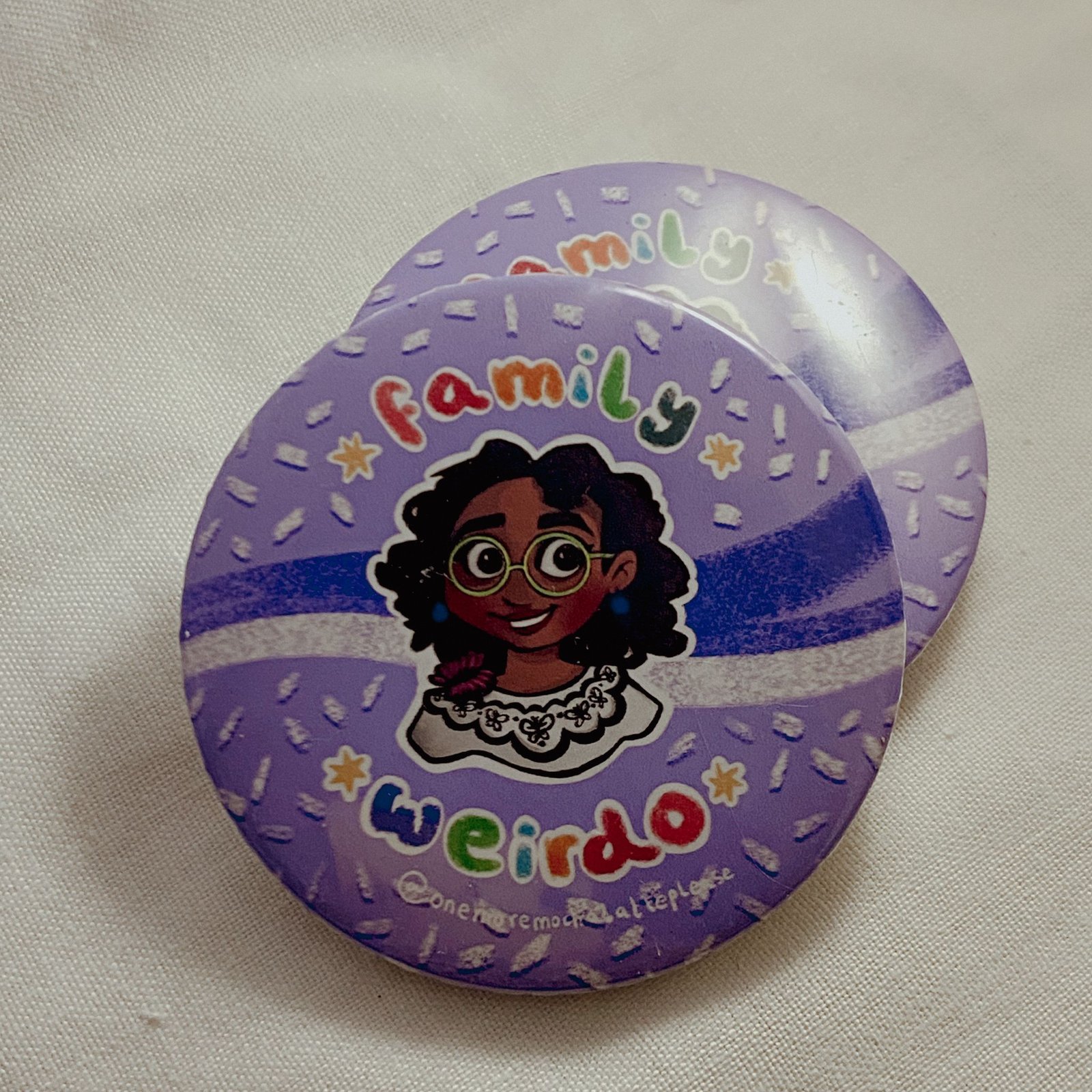 Encanto Family Weirdo Badge - Humera Alvi