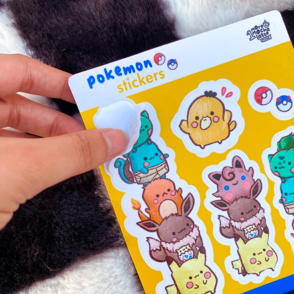Pokemon Sticker Pack - Humera Alvi